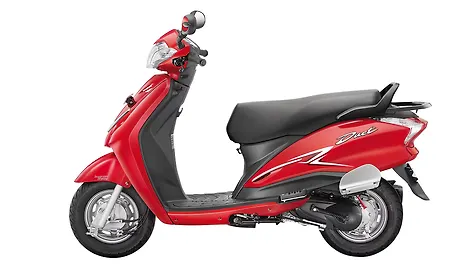 Hero Duet Side Image - BikeWale