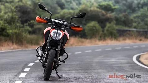 KTM 390 Duke [2021] Front Image - BikeWale