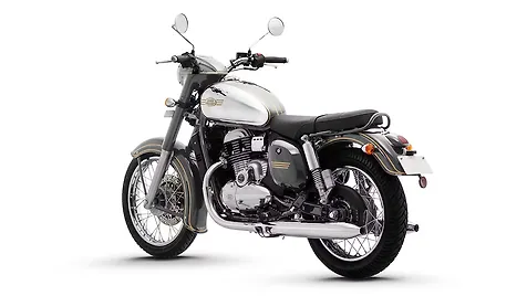 Jawa Standard Rear Three-Quarter Image - BikeWale