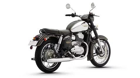 Jawa Standard Rear Three-Quarter Image - BikeWale
