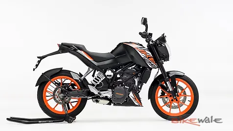 KTM 125 Duke [2021] Side Image - BikeWale