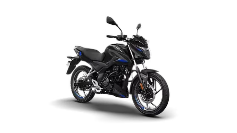 Bajaj Pulsar P150 Ebony Black Blue (Single Disc) Colour, All Pulsar ...