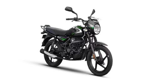 Bajaj CT 125X Ebony Black with Green decals (Disc) Colour, CT 125X ...