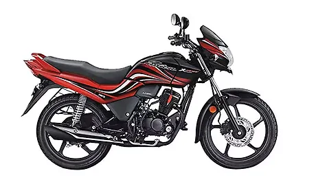 Hero Passion X Pro [2016-2017] Black with Sports Red Colour, All ...