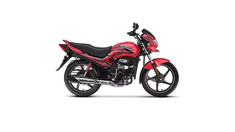Hero Passion Plus Black Nexus Blue Colour, Passion Plus Colours in ...