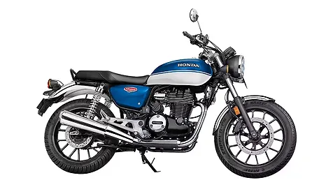Honda Hness CB350 Athletic Blue Metallic with Virtuous White Colour ...