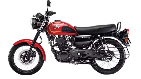 Kawasaki W175 Candy Persimmon Red Colour, All W175 Colour Images - BikeWale