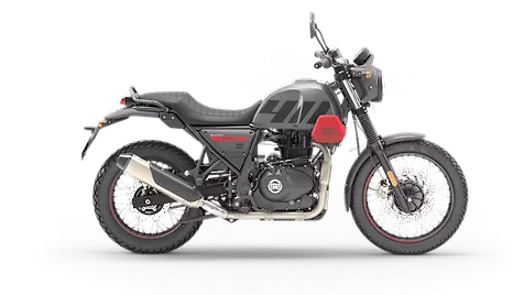 Royal Enfield Scram 411 Graphite Red Colour, All Scram 411 Colour ...