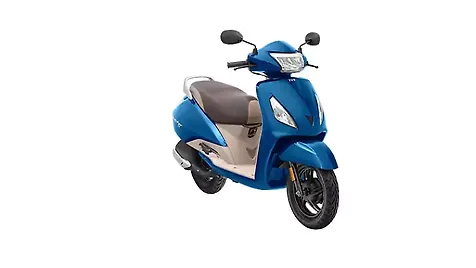 TVS Jupiter Starlight Blue Colour, All Jupiter Colour Images - BikeWale