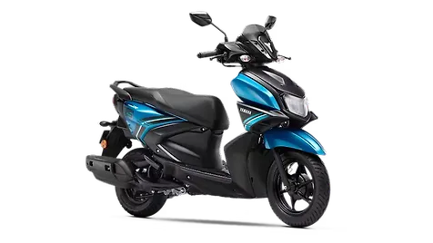 Yamaha Ray ZR 125 Cyan Blue-Drum Colour, All Ray ZR 125 Colour Images ...