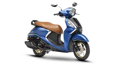 Yamaha Fascino 125 Dark Matte Blue-Spl Colour, All Fascino 125 Colour ...