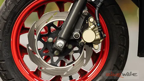 TVS Ntorq 125 Front Disc Brake Image - BikeWale