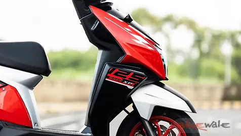 TVS Ntorq 125 Front Panel Decal Image - BikeWale