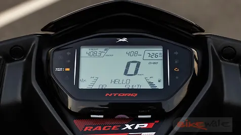 TVS Ntorq 125 Instrument Cluster Image - BikeWale