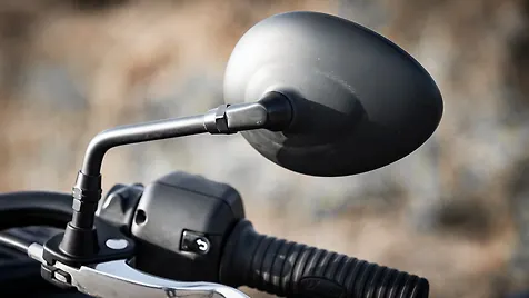 Indian Chief Dark Horse Rear View Mirror Image - BikeWale