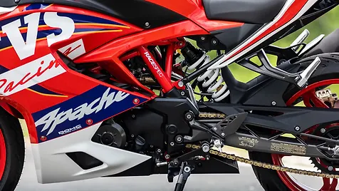 TVS Apache RR310 Engine From Left Image - BikeWale