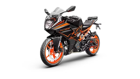 KTM RC 125 Left Front Three Quarter Image - BikeWale
