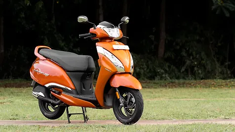 TVS Jupiter 125 Price - Mileage, Images, Colours | BikeWale