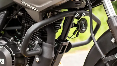 TVS Raider 125 Front Leg Guard Image - BikeWale