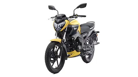 TVS Raider 125 Left Front Three Quarter Image - BikeWale