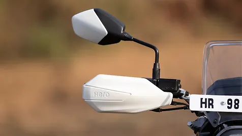 Hero Xpulse 200 4V Rear View Mirror Image - BikeWale