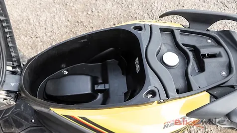 Yamaha Ray ZR 125 Underseat Storage Image - BikeWale