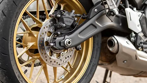 Kawasaki Z650RS Rear Disc Brake Image - BikeWale
