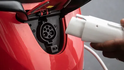 OLA S1 Pro Electric Bike Charging Input Plug Image - BikeWale