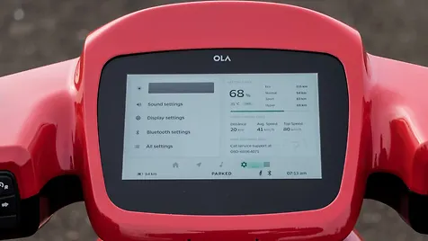 OLA S1 Pro Speedometer Image - BikeWale