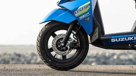 Suzuki Avenis 125 Front Alloy Wheel Image - BikeWale