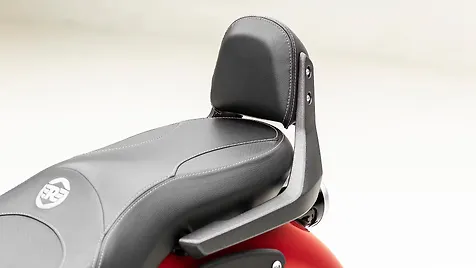 Royal Enfield Super Meteor 650 Seat Backrest Image - BikeWale
