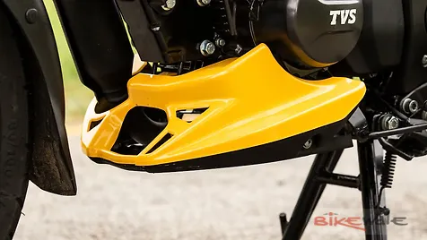 TVS Raider 125 Engine Cowl Image - BikeWale