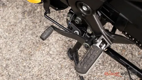 TVS Raider 125 Gear Shift Lever Image - BikeWale
