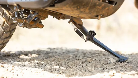 Yezdi Adventure Side Stand Image - BikeWale