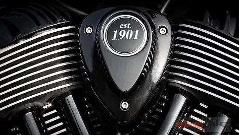 Indian Chief Dark Horse Engine From Right Image - BikeWale