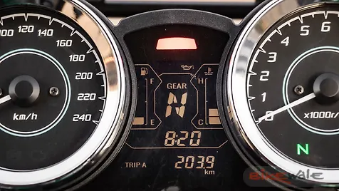 Kawasaki Z650RS TFT / Instrument Cluster Image - BikeWale