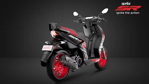 Aprilia SR 160 Right Rear Three Quarter Image - BikeWale