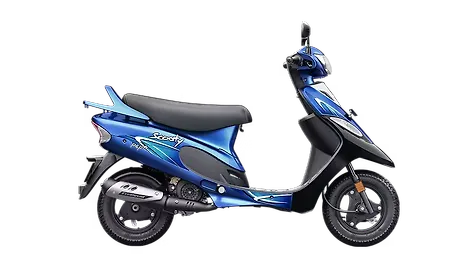 TVS Scooty Pep Plus Right Side View Image - BikeWale