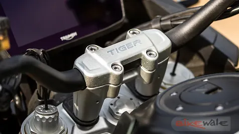 Triumph Tiger 1200 Handlebar Clamp Image - BikeWale