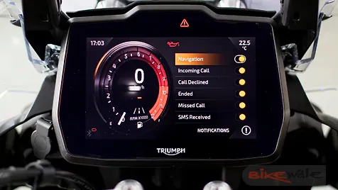 Triumph Tiger 1200 TFT / Instrument Cluster Image - BikeWale