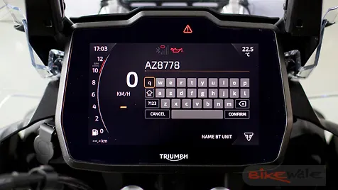 Triumph Tiger 1200 TFT / Instrument Cluster Image - BikeWale