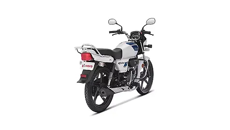 Hero Splendor Plus Right Rear Three Quarter Image - BikeWale