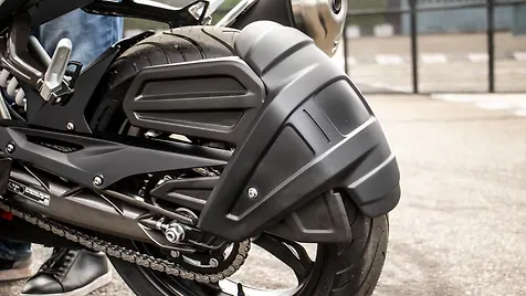 BMW G310 RR Rear Wheel Floting Hugger Image - BikeWale