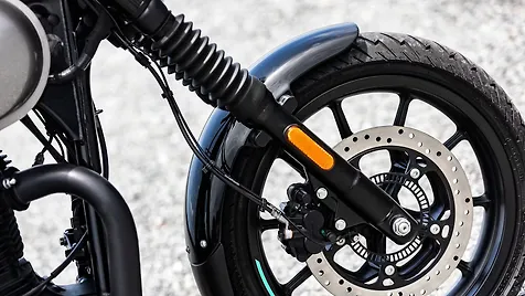 Royal Enfield Hunter 350 Front Suspension Image - BikeWale