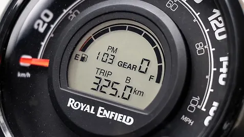 Royal Enfield Hunter 350 Fuel Gauge Image - BikeWale