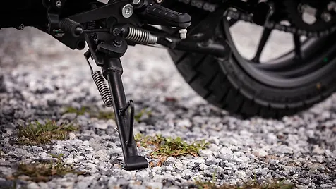 Royal Enfield Hunter 350 Side Stand Image - BikeWale