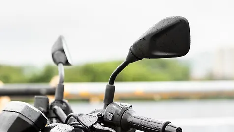 Bajaj Pulsar N160 Rear View Mirror Image - BikeWale