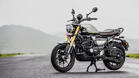 TVS Ronin Left Front Three Quarter Image - BikeWale