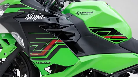 Kawasaki Ninja 400 Branding/Fuel Tank Decal Image - BikeWale