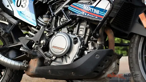 KTM 390 Adventure Engine Start Switch Image - BikeWale